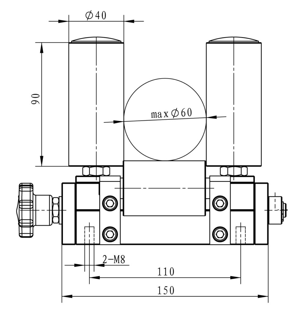 60mm Adjustable Wire Guide - Cemanco